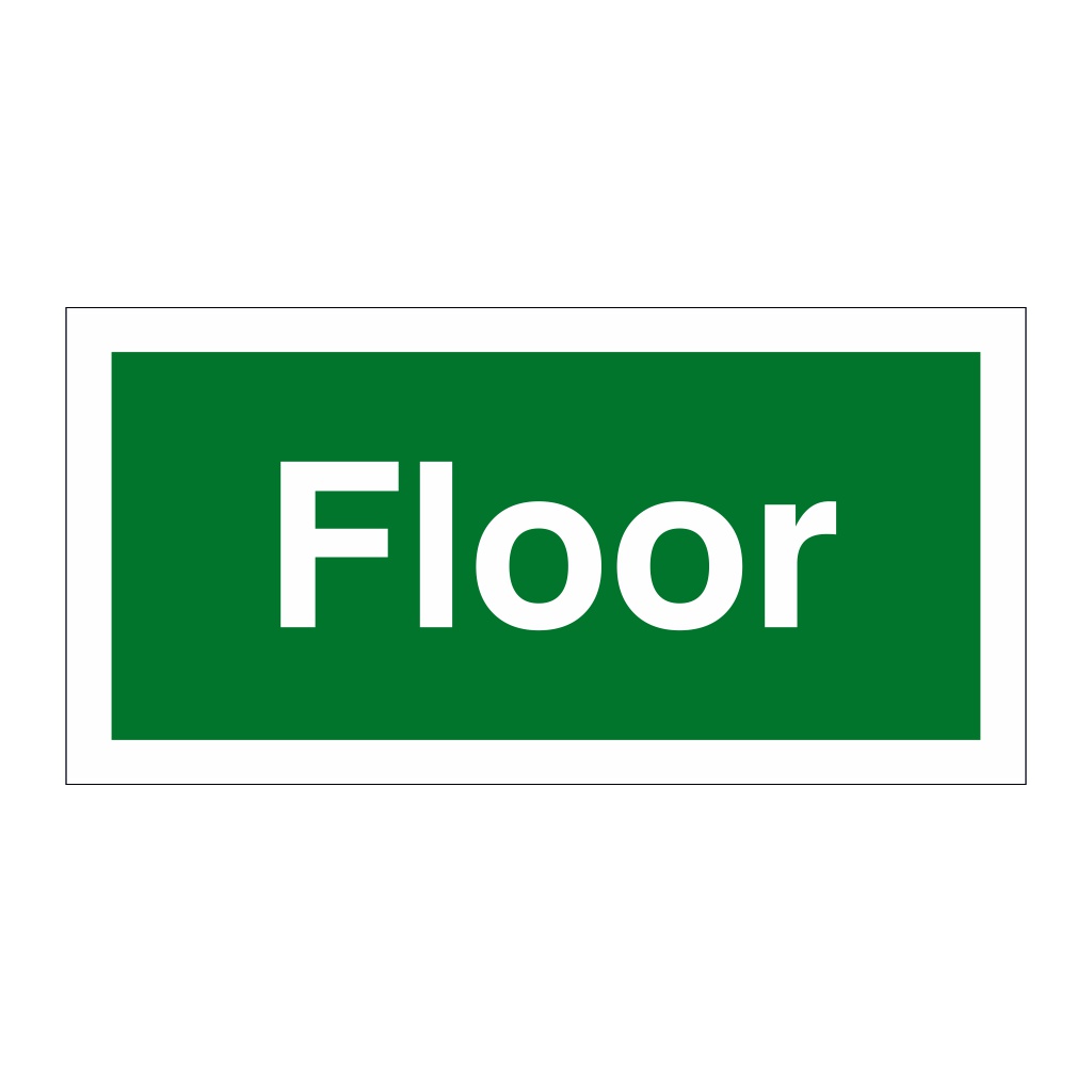 Floor sign | Manufactured by British Safety Signs